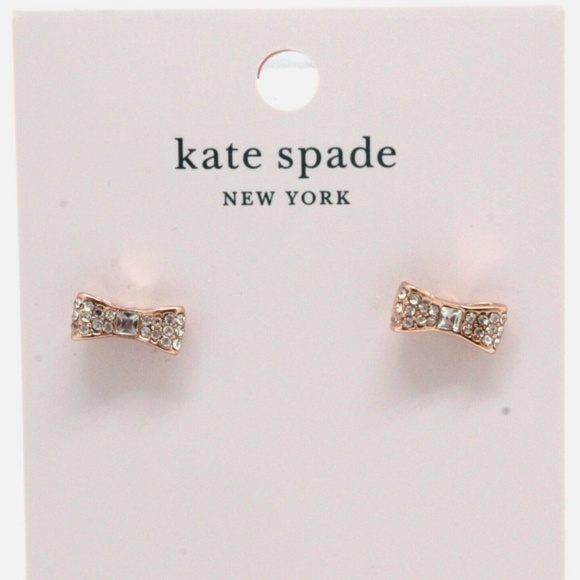 kate spade | Jewelry | New Kate Spade New York Ready Set Bow Stud ...